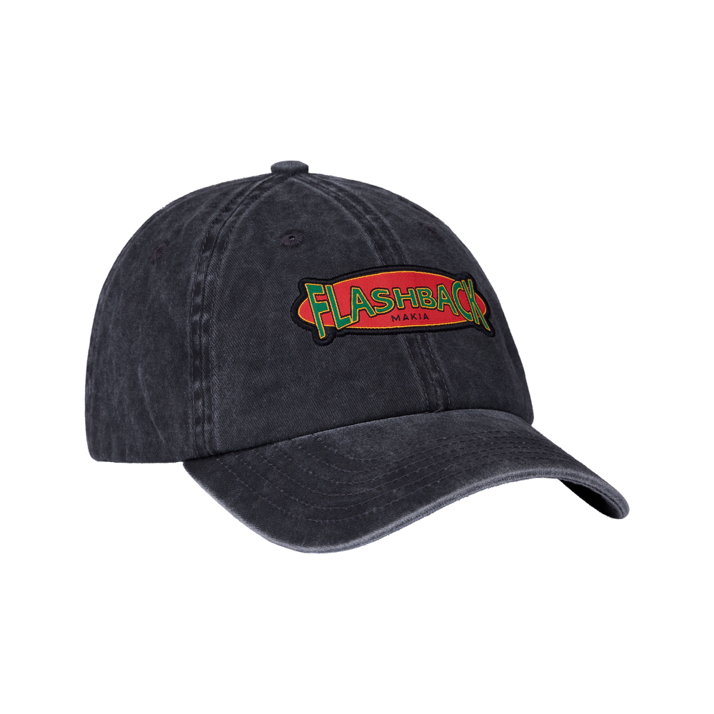 Flashback Cap - Washed Black